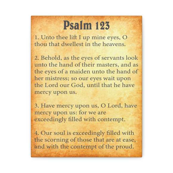 Express Your Love Gifts | Art | Scripture Sign Psalm 23 Chapter Gold Bible Canvas Christian Wall ...